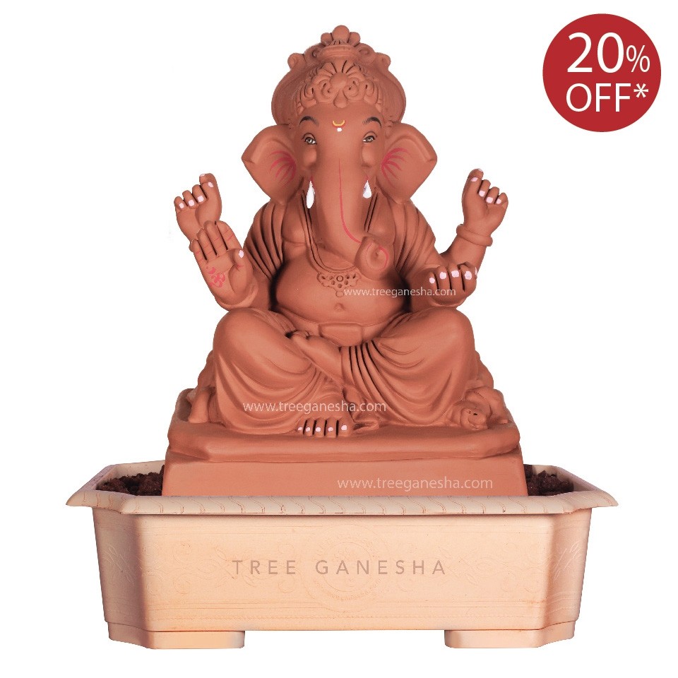 Official Tree Ganesha © - Buy Eco Friendly Ganesh Idols Online